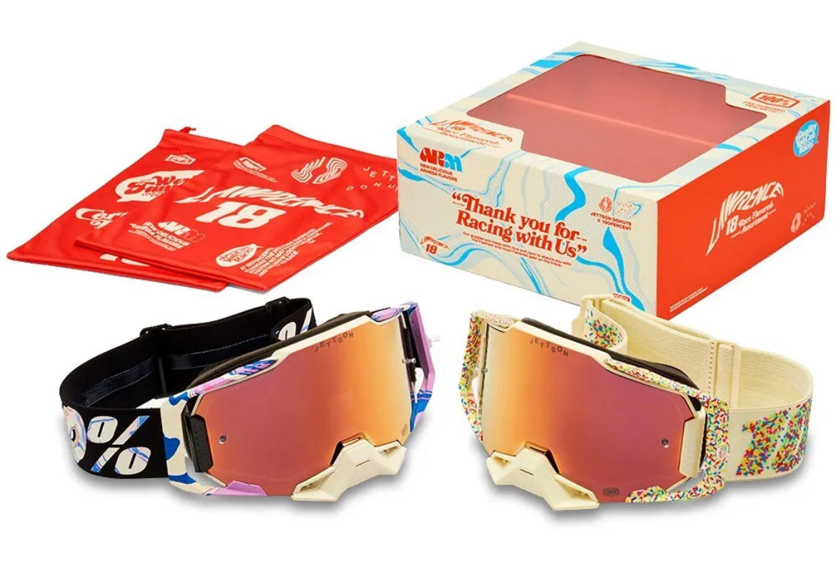Jett Lawrence Armega Donut Goggle - 2 Pack – Pro Number Plates