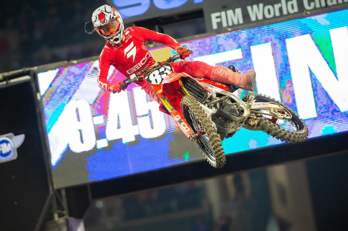 Jett Lawrence #83 Geico Honda Replica Front Number Plate Decal Only ...